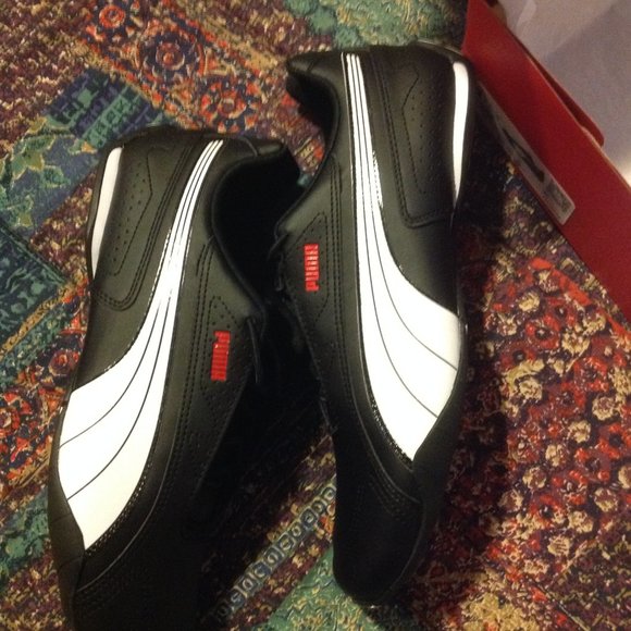 Puma | Shoes | Puma Mens Redon Bungee Black White Sneakers 2 New In Box ...